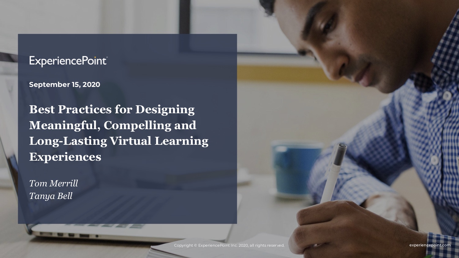 [Recording] Best Practices for Designing Virtual Learning Experiences